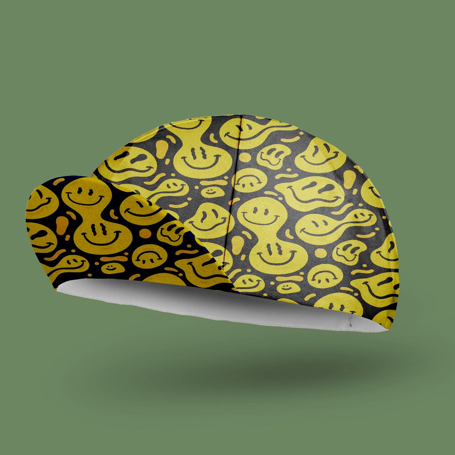 Smiley Face Cycling Cap – SilverEnzo